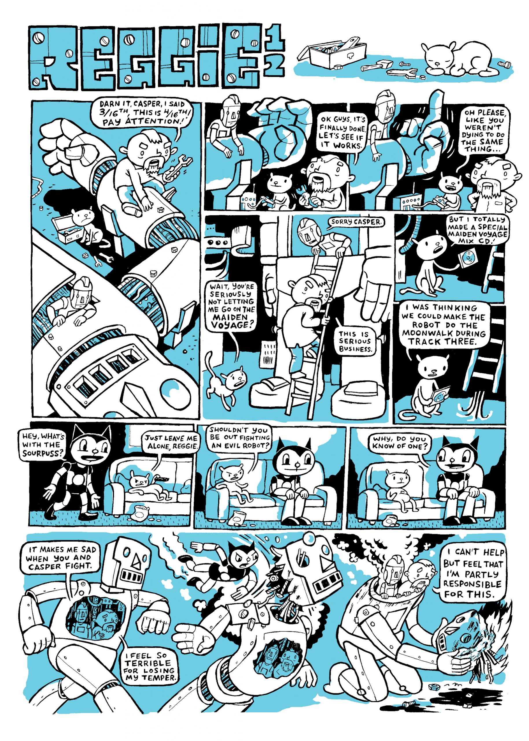 Comic Book Resources on Reggie 12: “book-as-art object” – Drawn & Quarterly