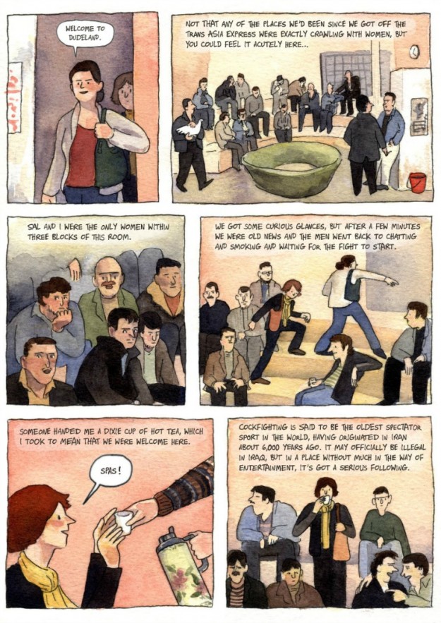 Sarah Glidden talks 2015 on Comic Book Resources – Drawn & Quarterly