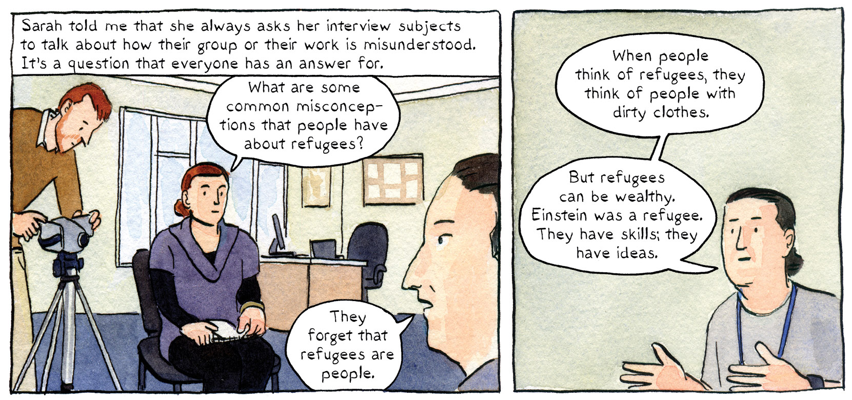 Paste cites Sarah Glidden as important figure in comics – Drawn & Quarterly