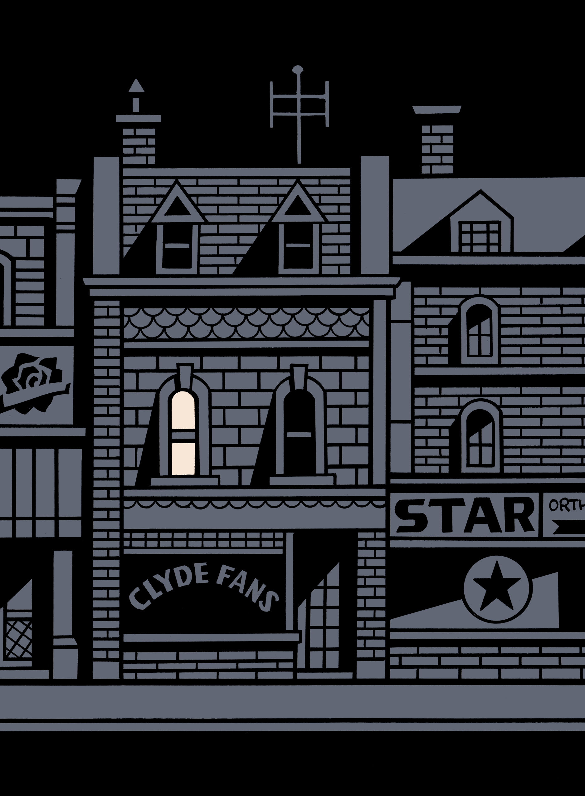 Boing Boing on Clyde Fans: “each panel is gorgeous” – Drawn & Quarterly