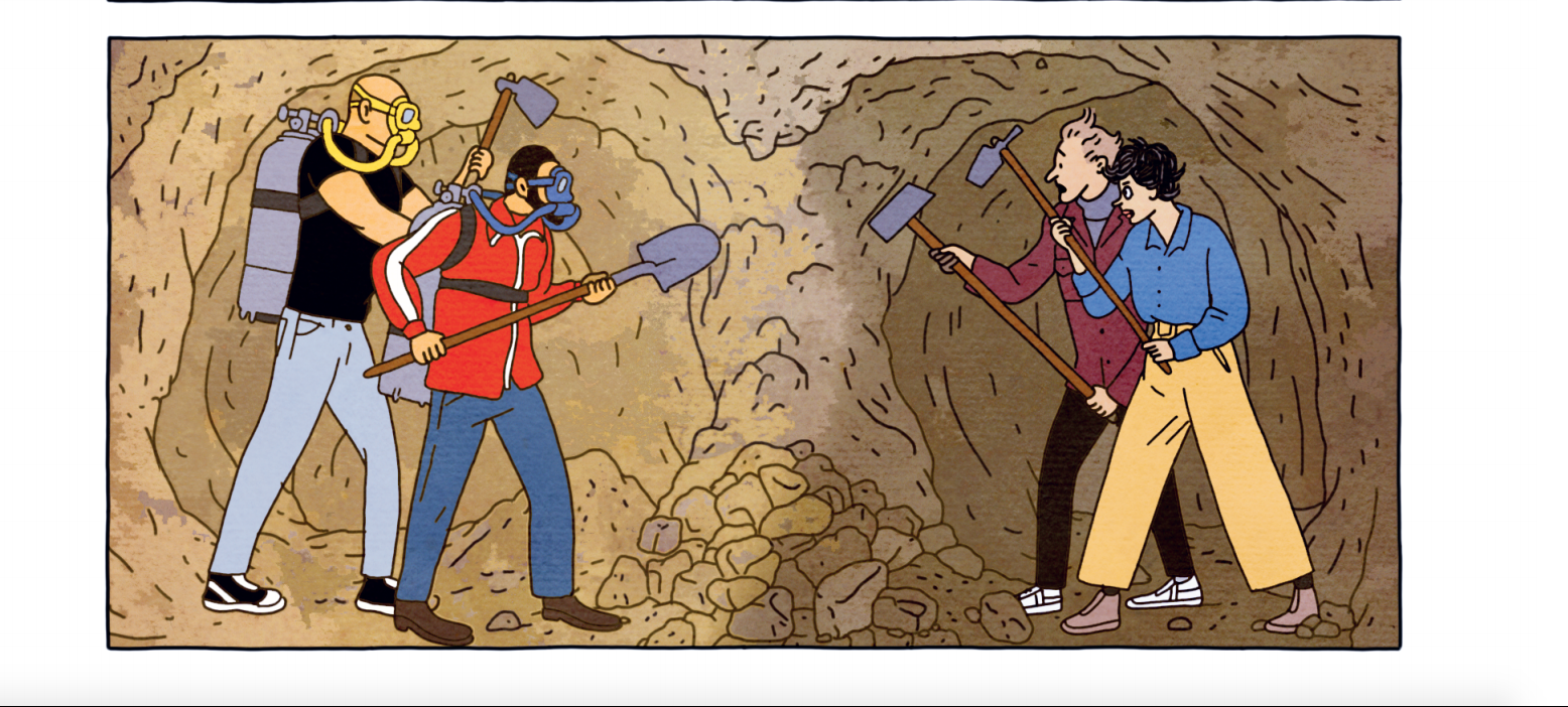 “Subterranean Brilliance”: a review of Rutu Modan’s Tunnels – Drawn ...