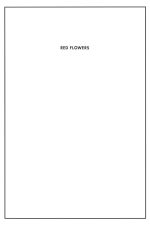 Red Flowers – Drawn & Quarterly