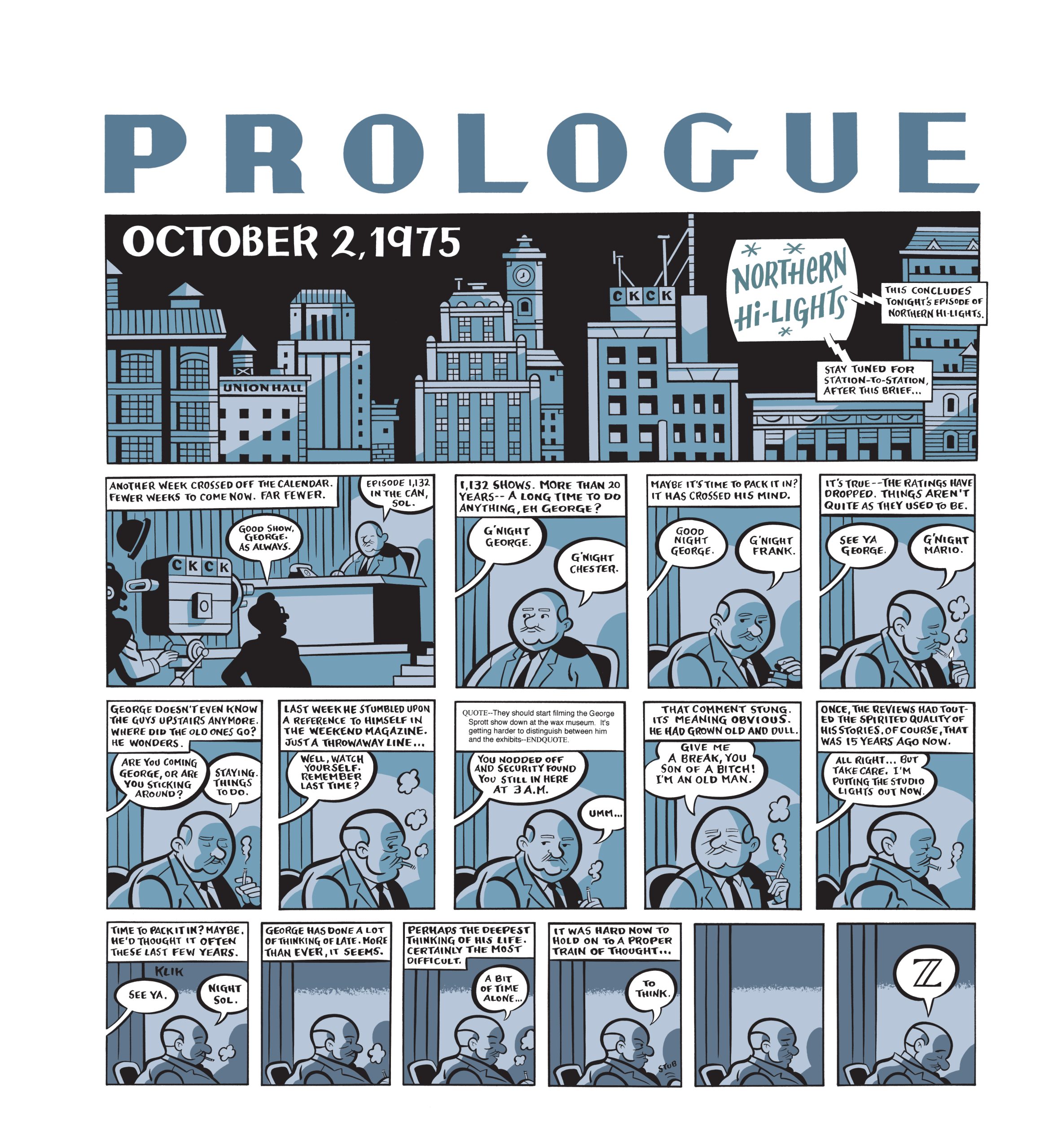 George Sprott – Drawn & Quarterly