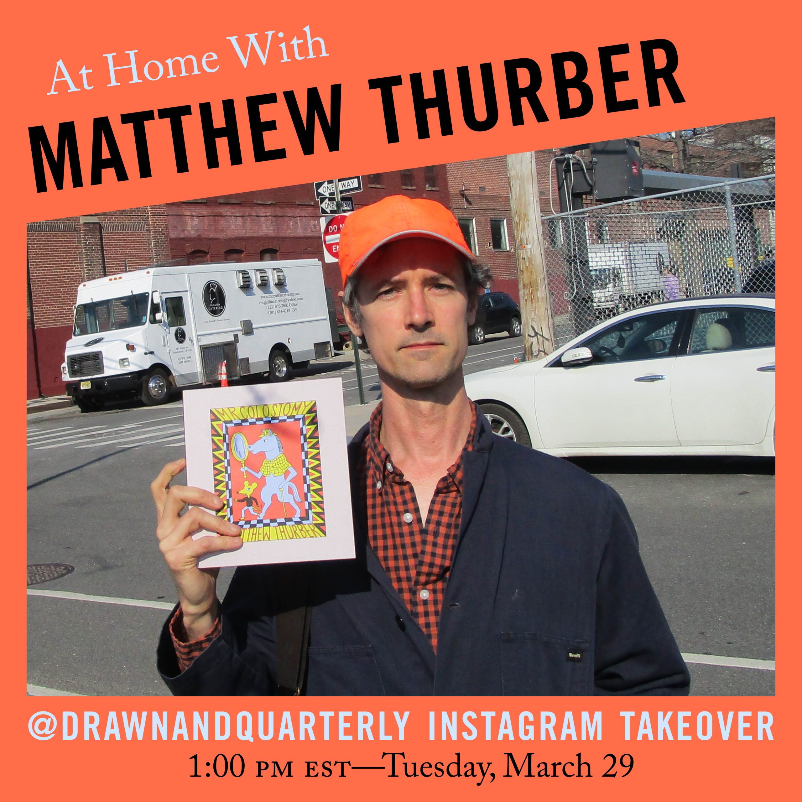At Home with Matthew Thurber – Drawn & Quarterly