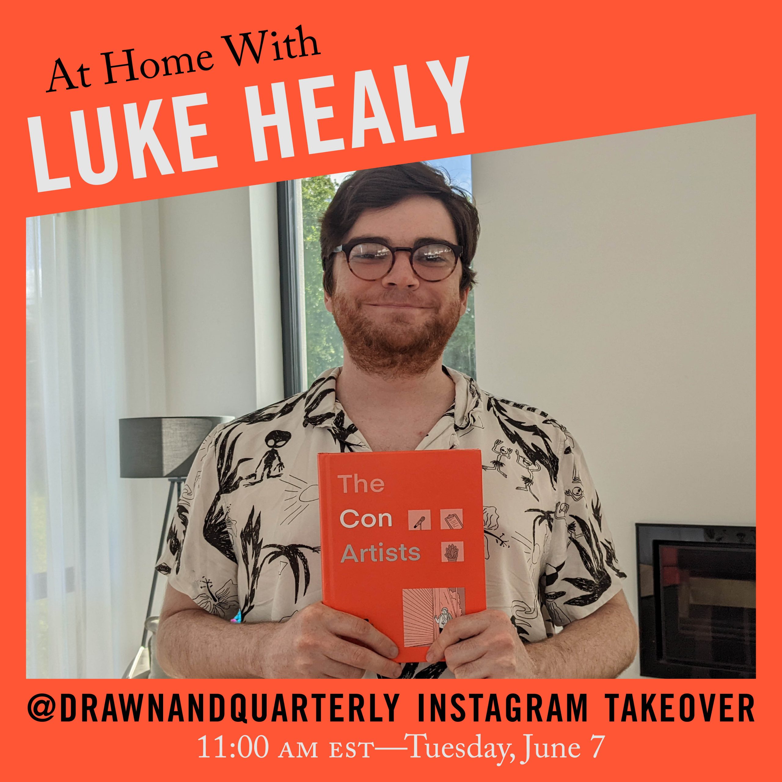 At Home with Luke Healy – Drawn & Quarterly