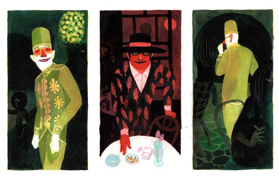 Brecht Evens on view at Galerie Martel in Paris, France – Drawn & Quarterly